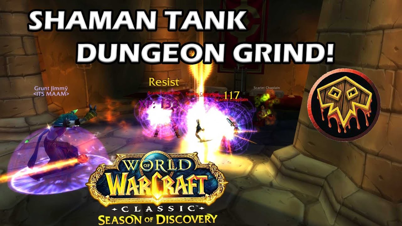 Shaman Tank AoE Dungeon Guide!🔥| WoW Season Of Discovery - YouTube
