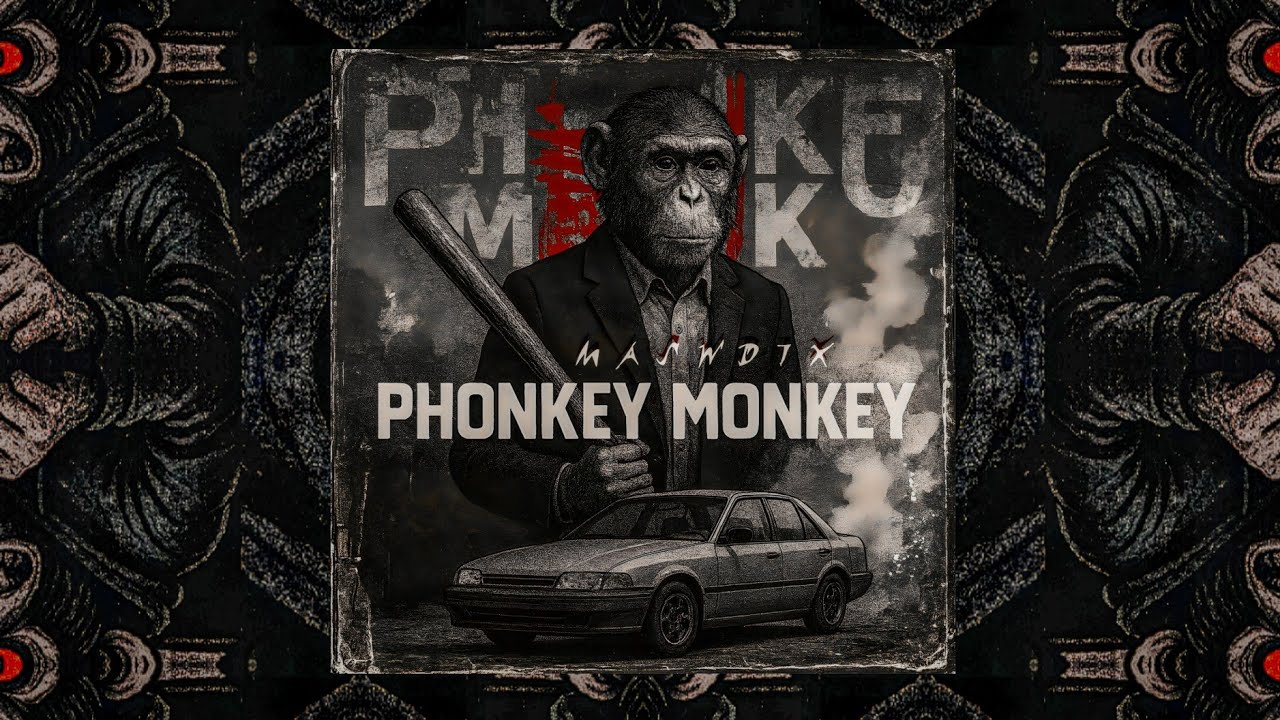 MASWDIX - Phonkey Monkey (Official Visualizer) - YouTube