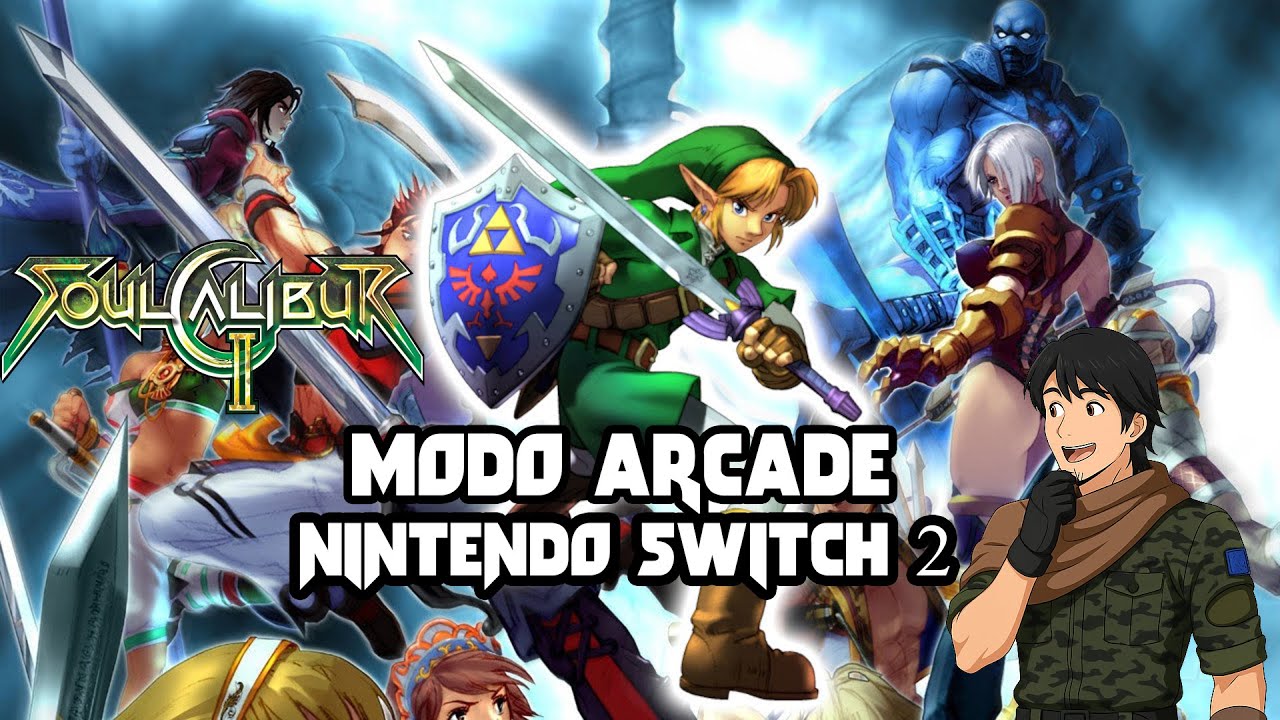 Link en modo Arcade! - Soul Calibur 2 gameplay (Nintendo Switch 2 ...