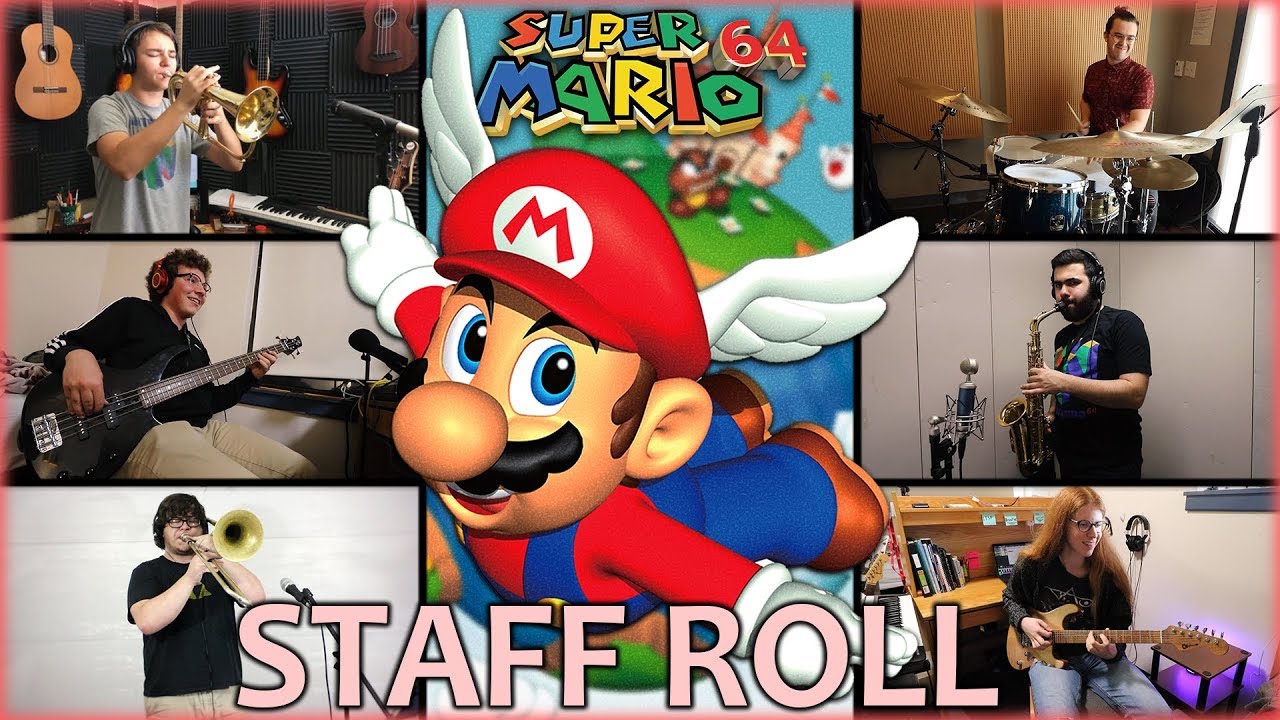 Super Mario 64: Staff Roll - Jazz Cover by Charles Ritz - YouTube