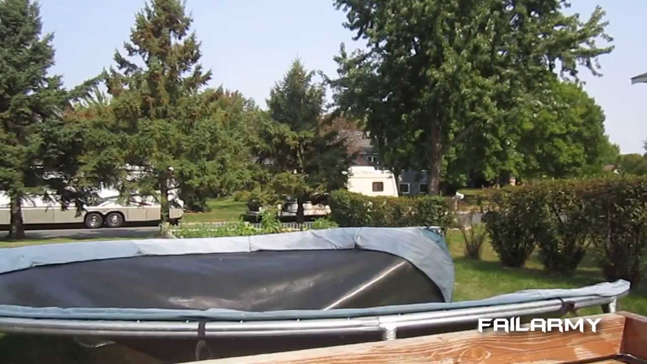 Trampoline Fails Compilation 2013 - YouTube