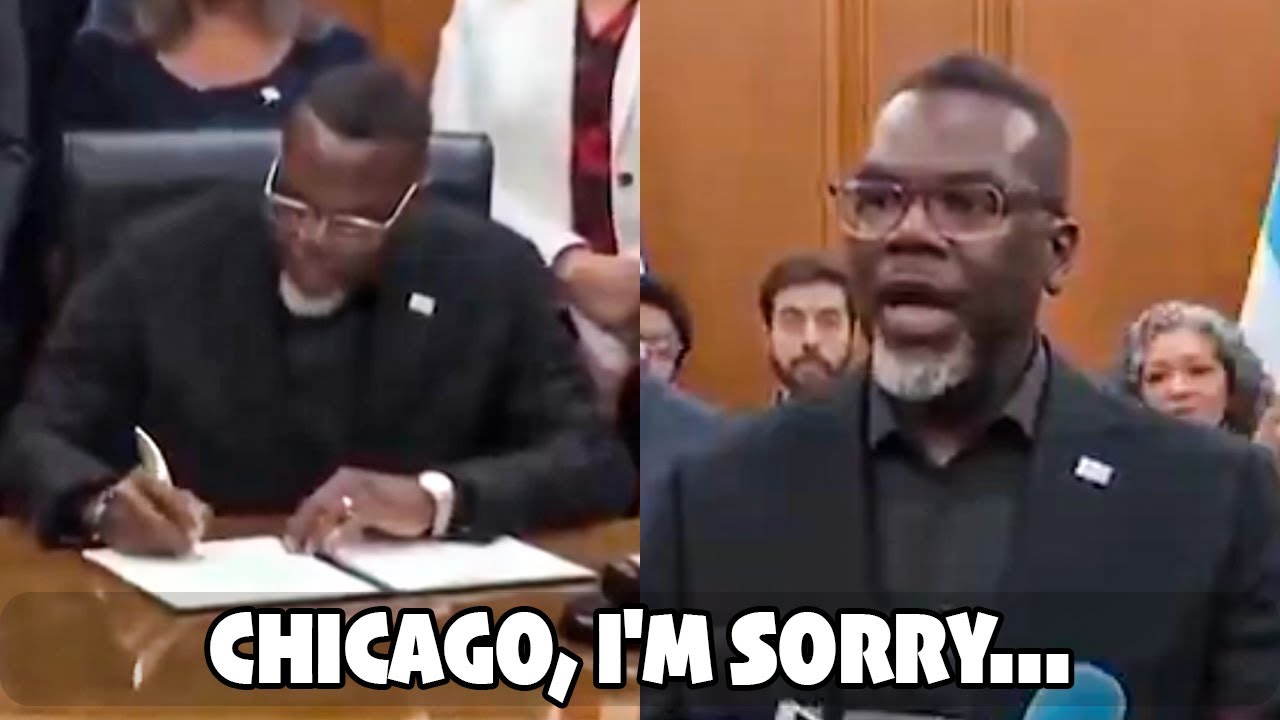 The Moment Chicago's Mayor Made City's Worst Nightmare Come True - YouTube