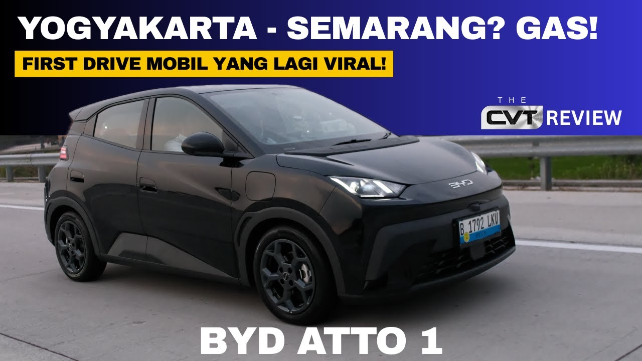 JOGJA-SEMARANG PAKAI BYD ATTO 1! TERNYATA MOBILNYA.. - YouTube