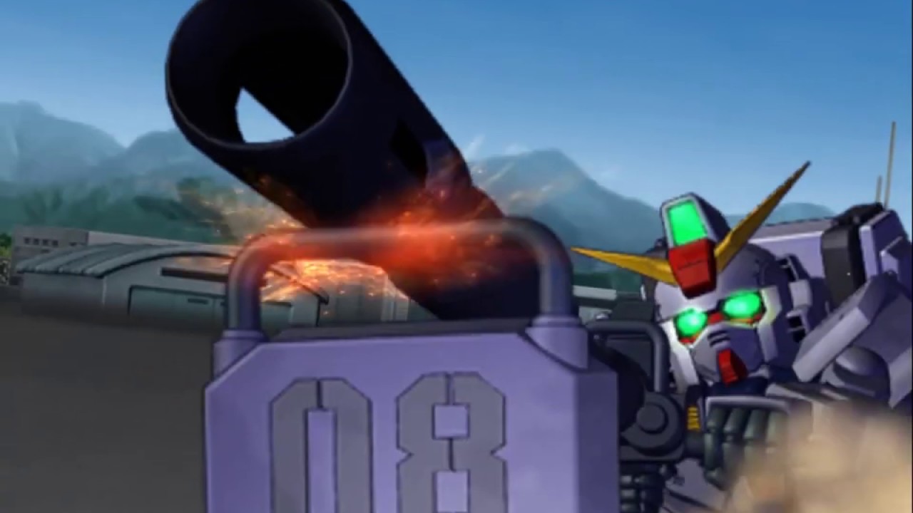 SD Gundam G-Generation Wars - Gundam Ground Type All Animations - YouTube