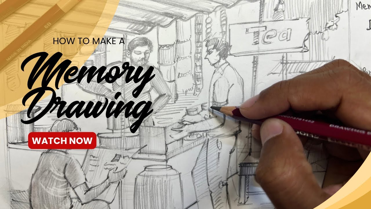 how to make a memory drawing - YouTube