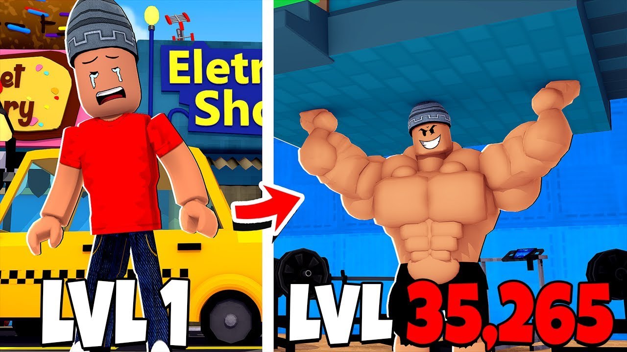 FICANDO SUPER FORTE 💪 - Roblox Weight Lifting Simulator 3 - YouTube