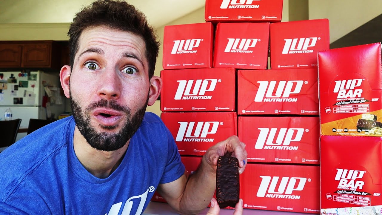 *HONEST* 1UP Nutrition Product Review. Best Protein Bars Money Can Buy ...