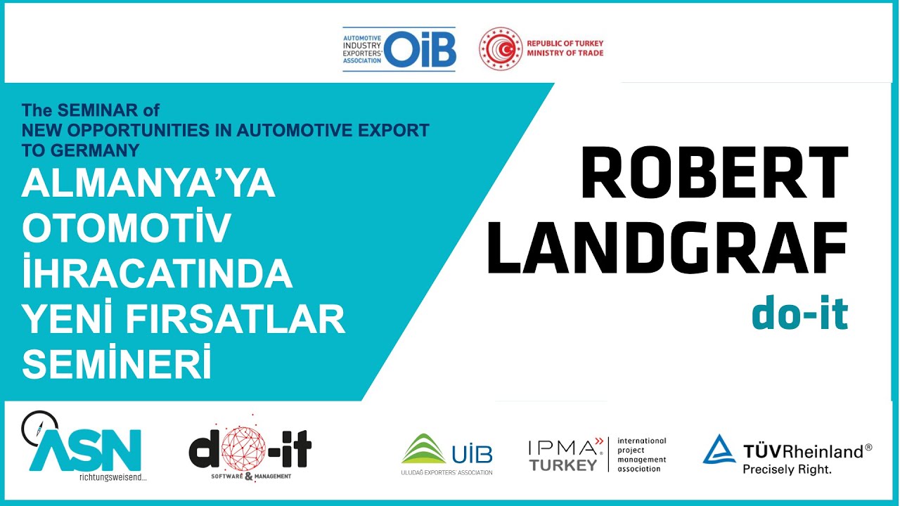 Robert LANDGRAF - Do-It İş Geliştirme Müdürü. - YouTube