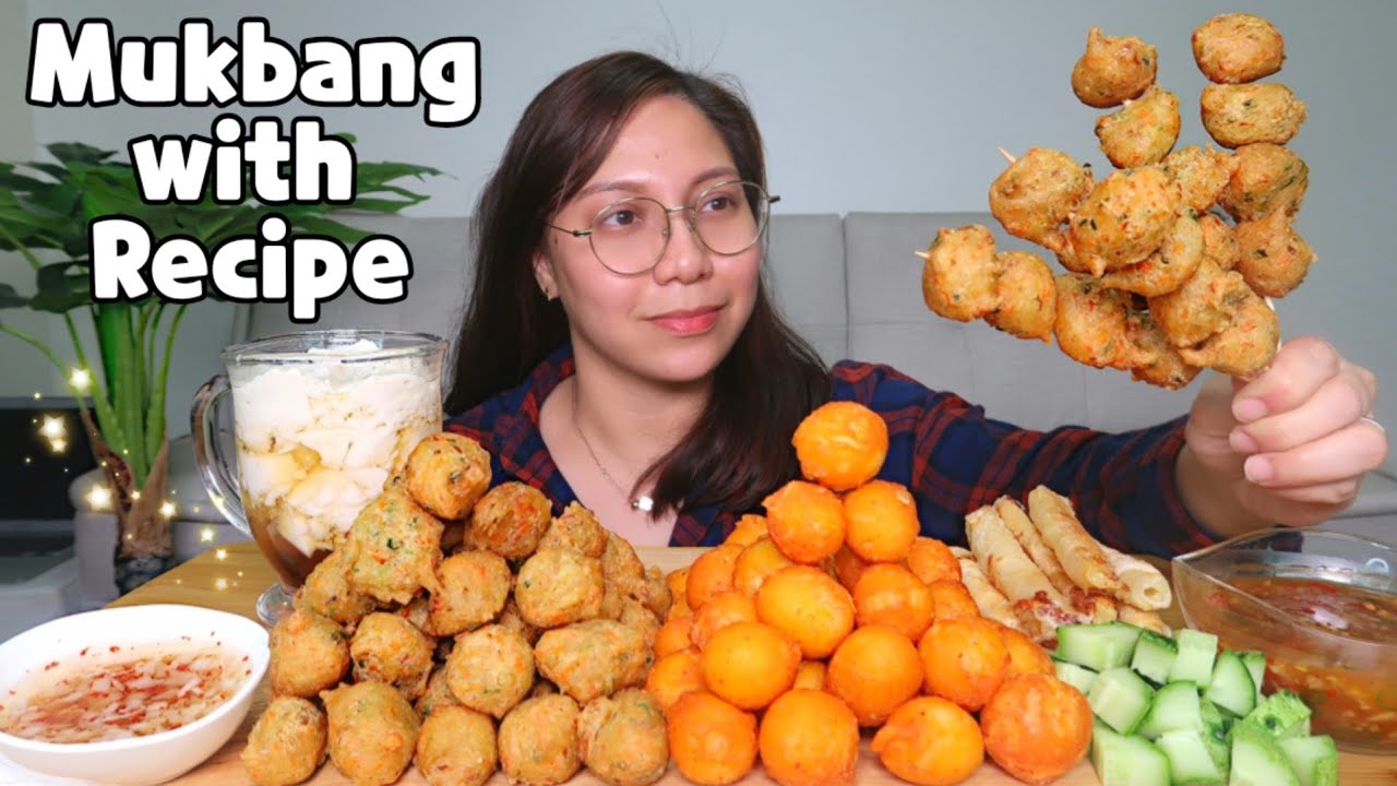 FILIPINO STREET FOOD MUKBANG | Mukbang Philippines | Chef Obang - YouTube