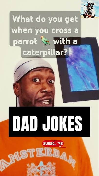 DAD JOKES - Parrot 🦜 cross Caterpillar - YouTube