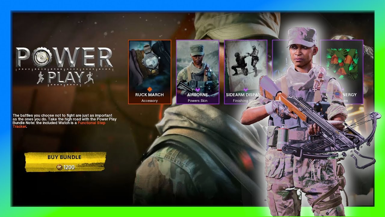 Power Play Bundle Walkthrough | NEW Airborne Skin for POWERS and ...