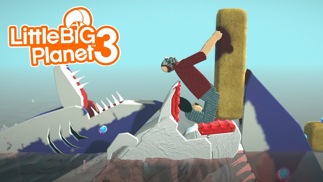 Bob Hates Teeth - Bob vs. Sharks [LittleBigPlanet 3] PS5 Gameplay - YouTube