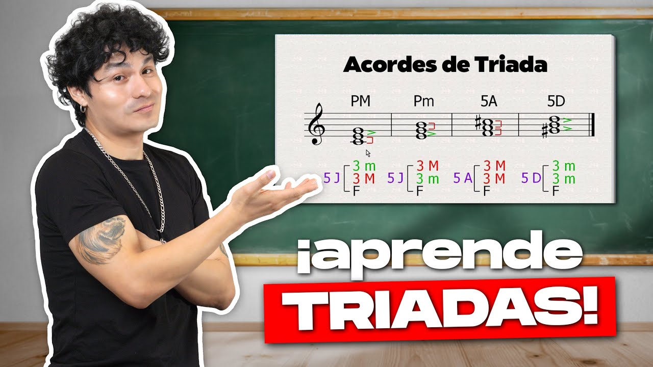 TRIADAS musicales ¿QUÉ SON? - Clase Teórica - YouTube