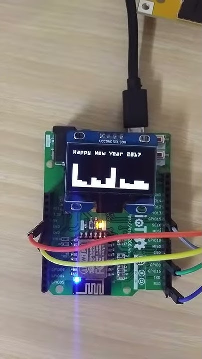 ESP8266 Mp3 Player & display audio spectrum on OLED - YouTube