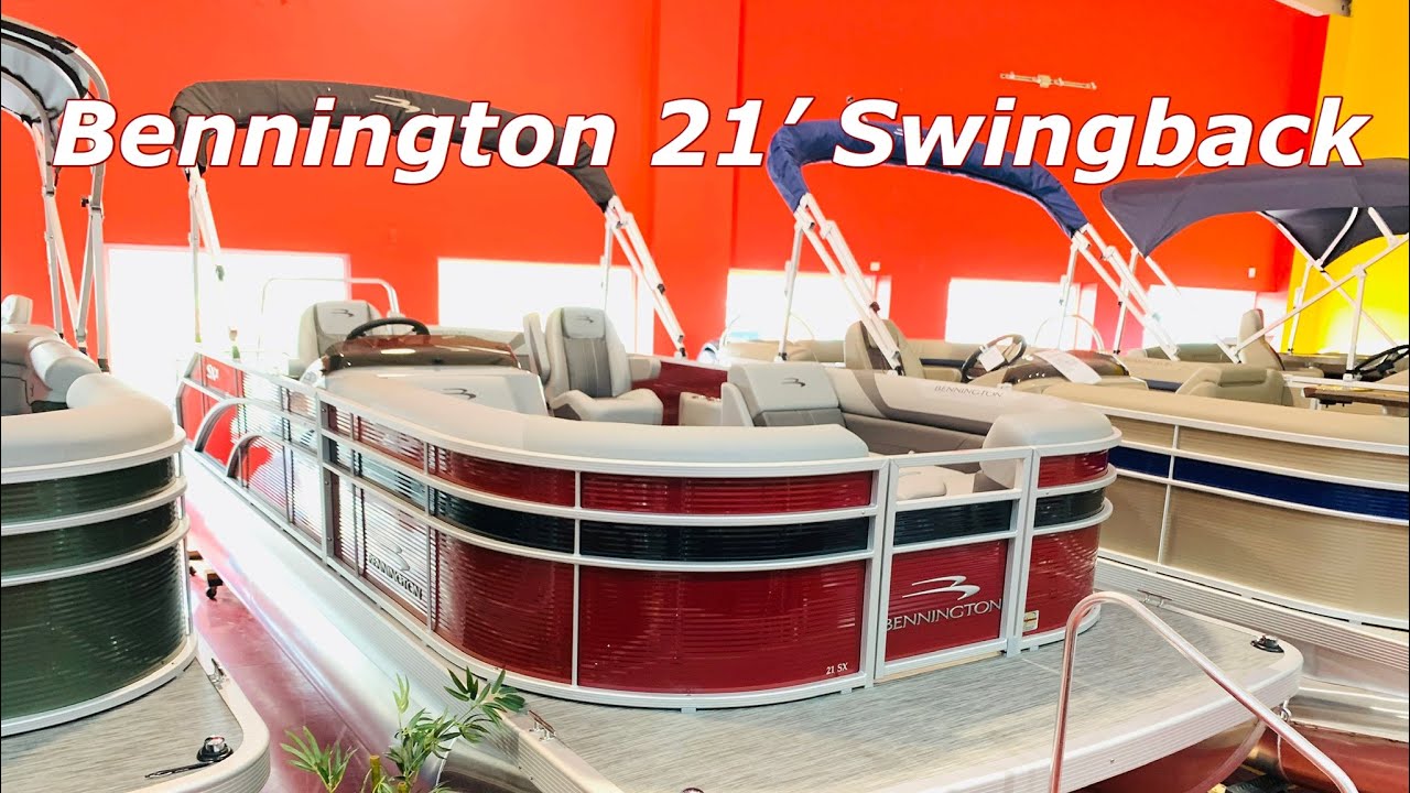 2020 Bennington 21SX Series Swingback Virtual Walkthrough - YouTube