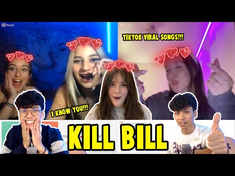 NYANYI LAGU-LAGU VIRAL YANG ADA DI TIKTOK!!! - OME.TV INTERNATIONAL #PART95