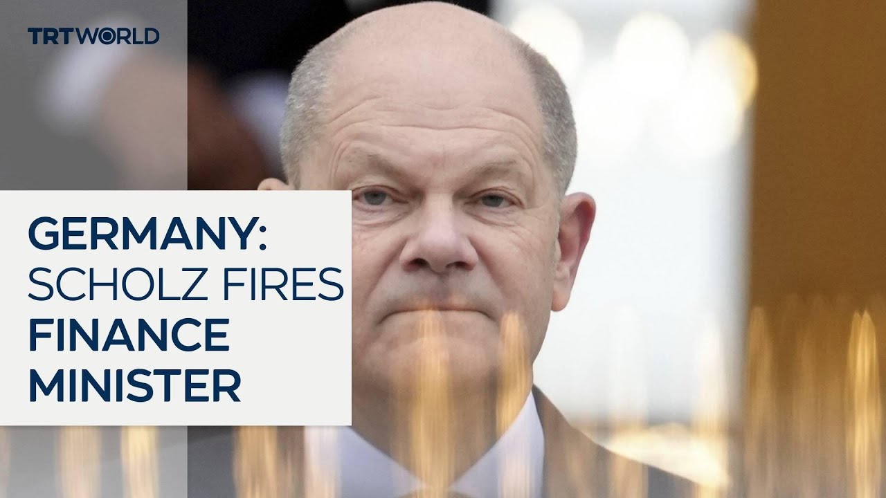 German coalition collapses as Scholz fires finance minister - YouTube