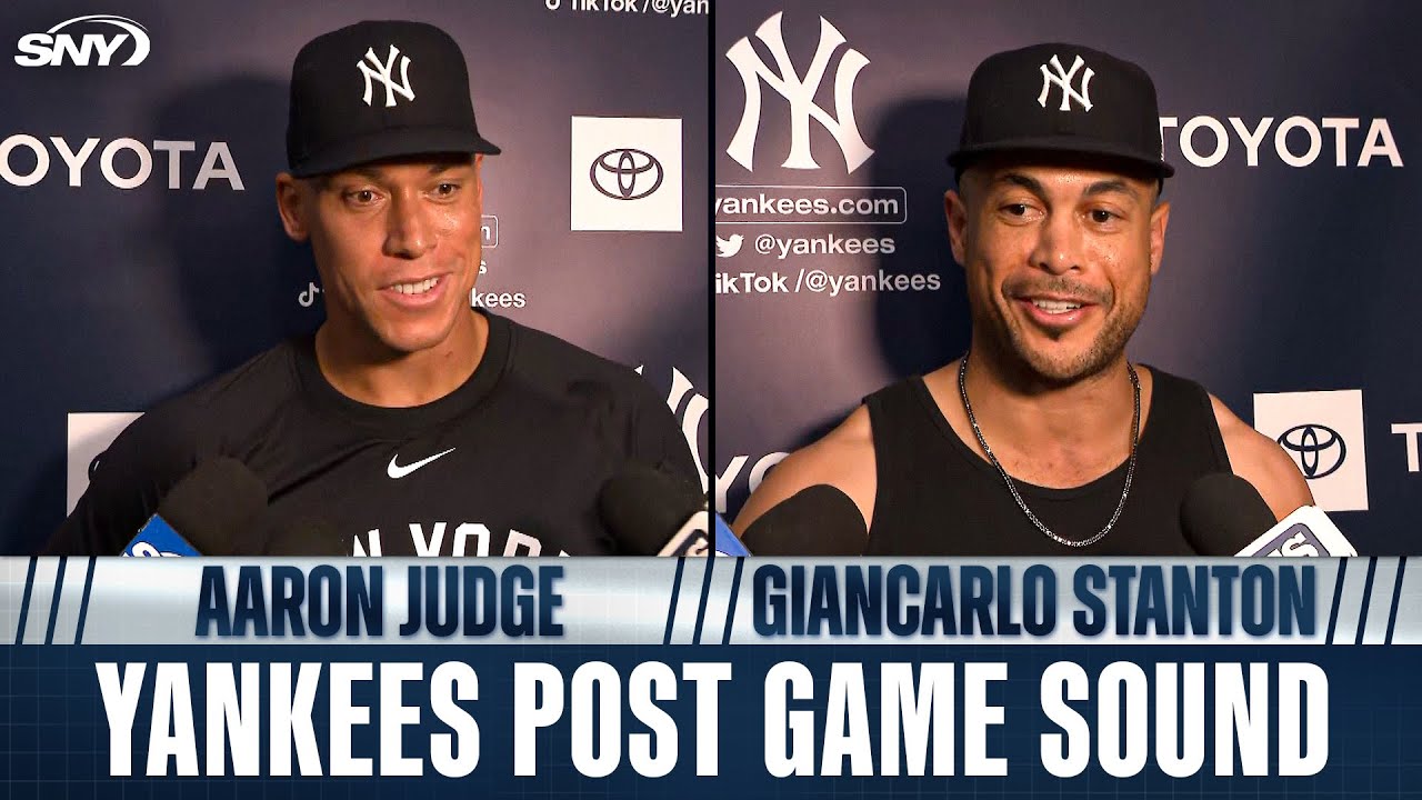 Aaron Judge and Giancarlo Stanton slug Yankees to 9-1 win over Twins ...