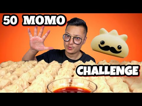 50 MOMO CHALLENGE || NEPAL's BEST PORK MOMO || DALLE RESTAURANT - YouTube