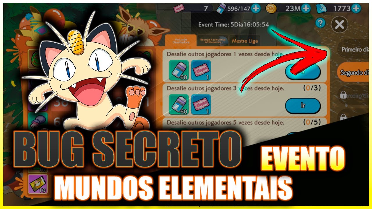 BUG SECRETO EVENTO | Mundos Elementais | Infinity Island | GUARDE TODOS ...