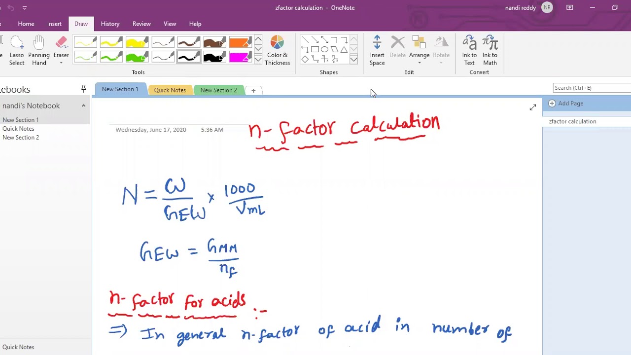 n-factor for acids - YouTube
