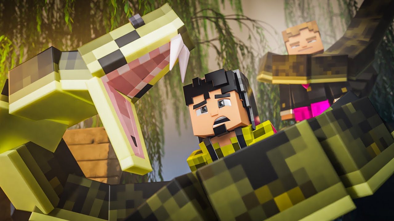 ANACONDA ME ATACOU NO MINECRAFT!! - LENDAS URBANAS - YouTube