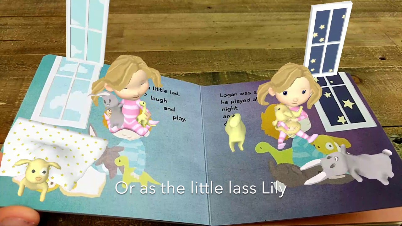 Goodnight Lad Themes - Augmented Reality Children's Book - YouTube