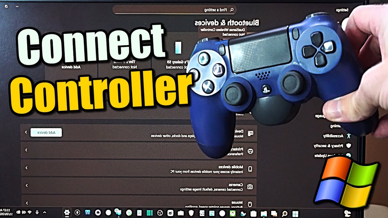 How to Connect your PS4 Controller to PC (Sync Tutorial) - YouTube