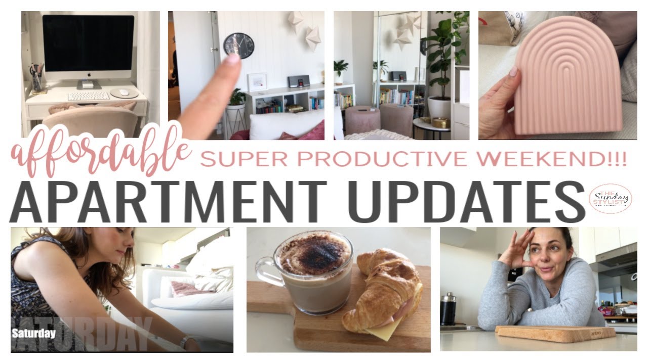 APARTMENT UPDATES - BUSY AND PRODUCTIVE FEW DAYS || THE SUNDAY STYLIST ...