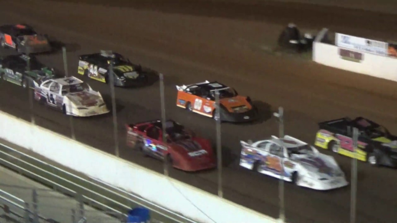 07/19/19 Mini Late Model Feature Race - YouTube