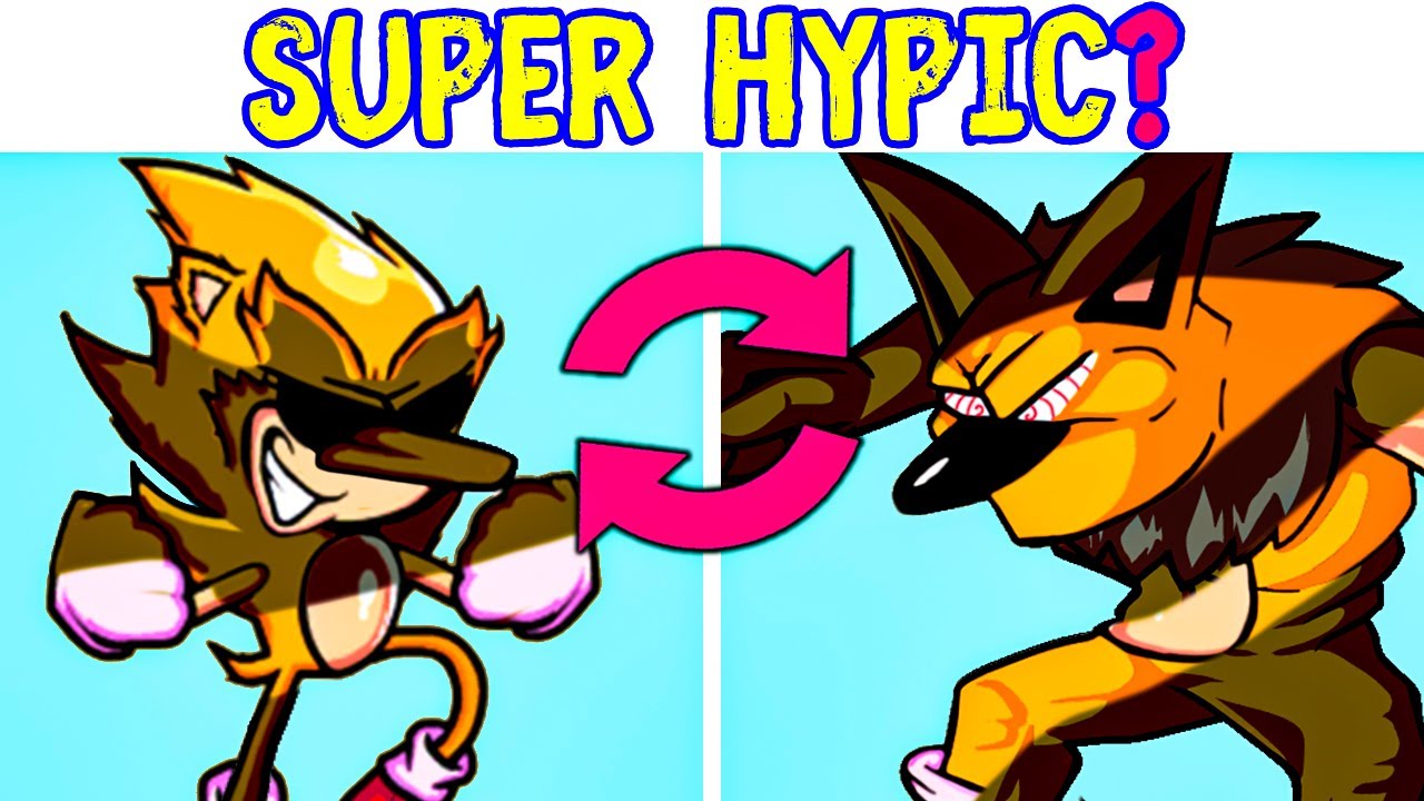 Super Sonic + Hypno = Super Hypic? FNF Swap Characters (Friday Night ...