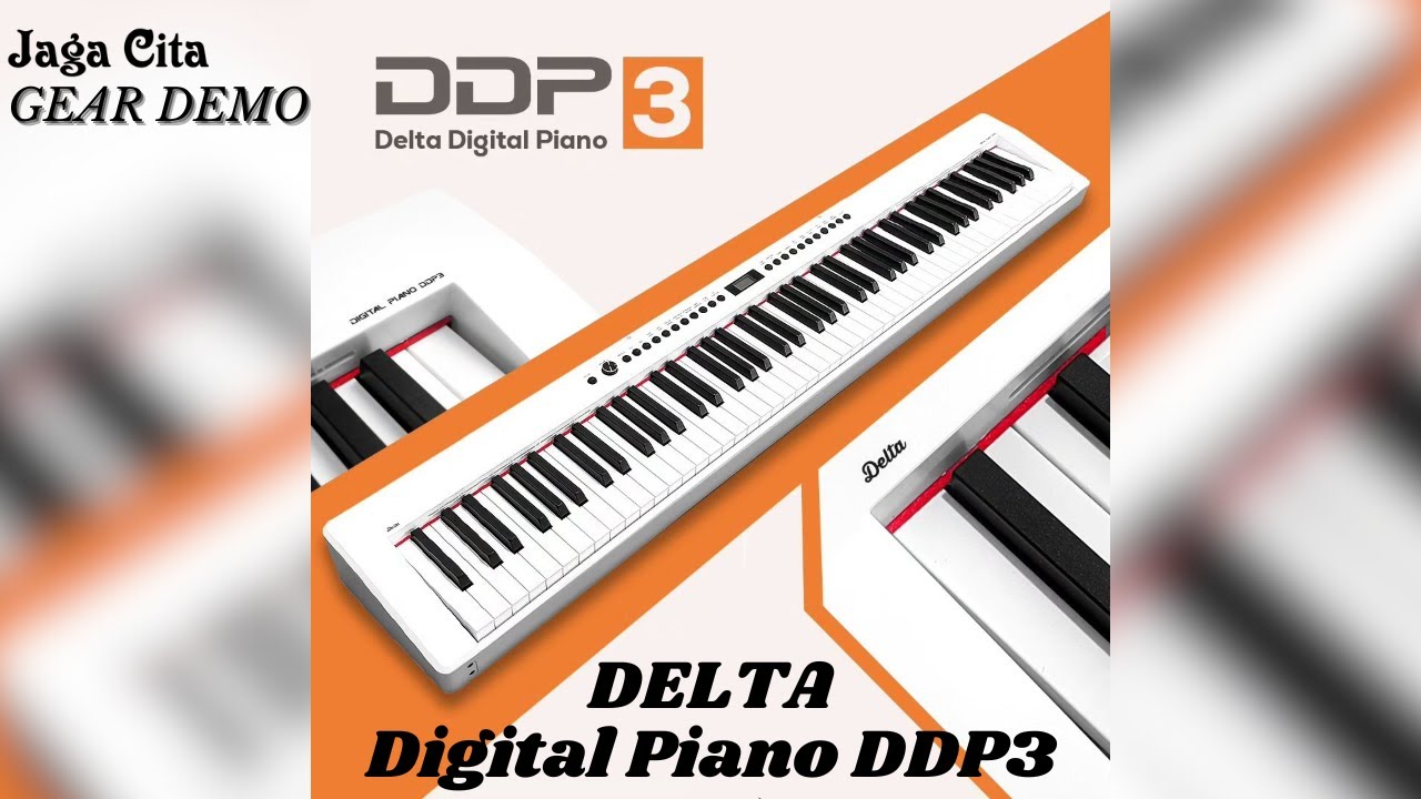 DELTA Digital Piano DDP3 | gear demo - YouTube