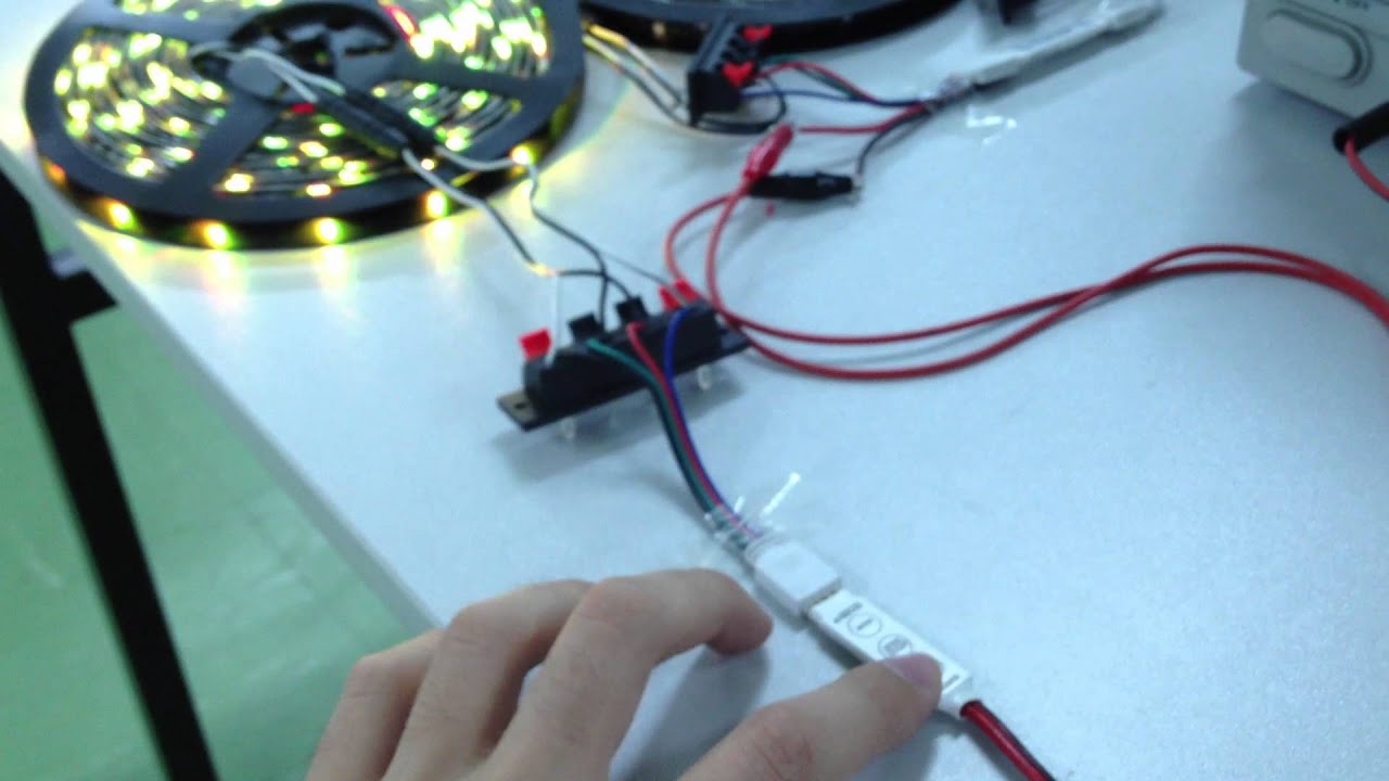 Inline RGB LED Controller - YouTube