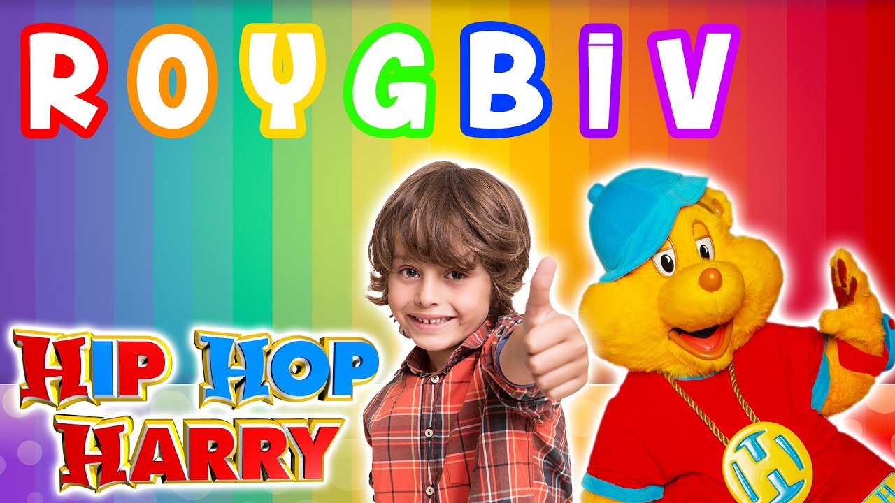 ROYGBIV Rainbow Colors Song + More | Sing Alongs & Nursery Rhymes | Hip ...