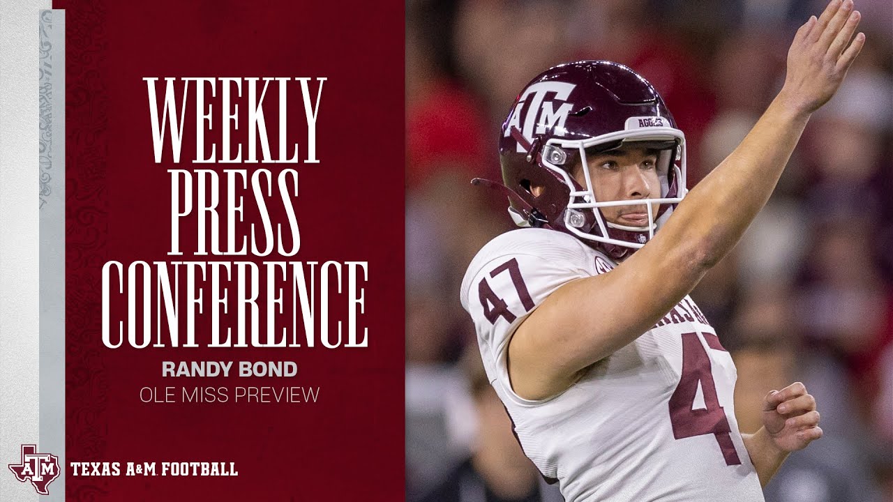 Weekly Press Conference: Randy Bond - YouTube