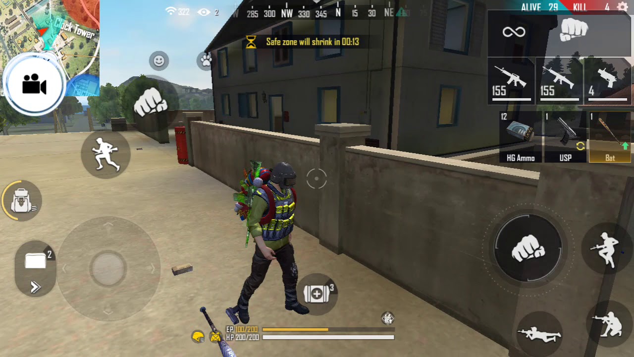 Free fire ranked game match osom play - YouTube