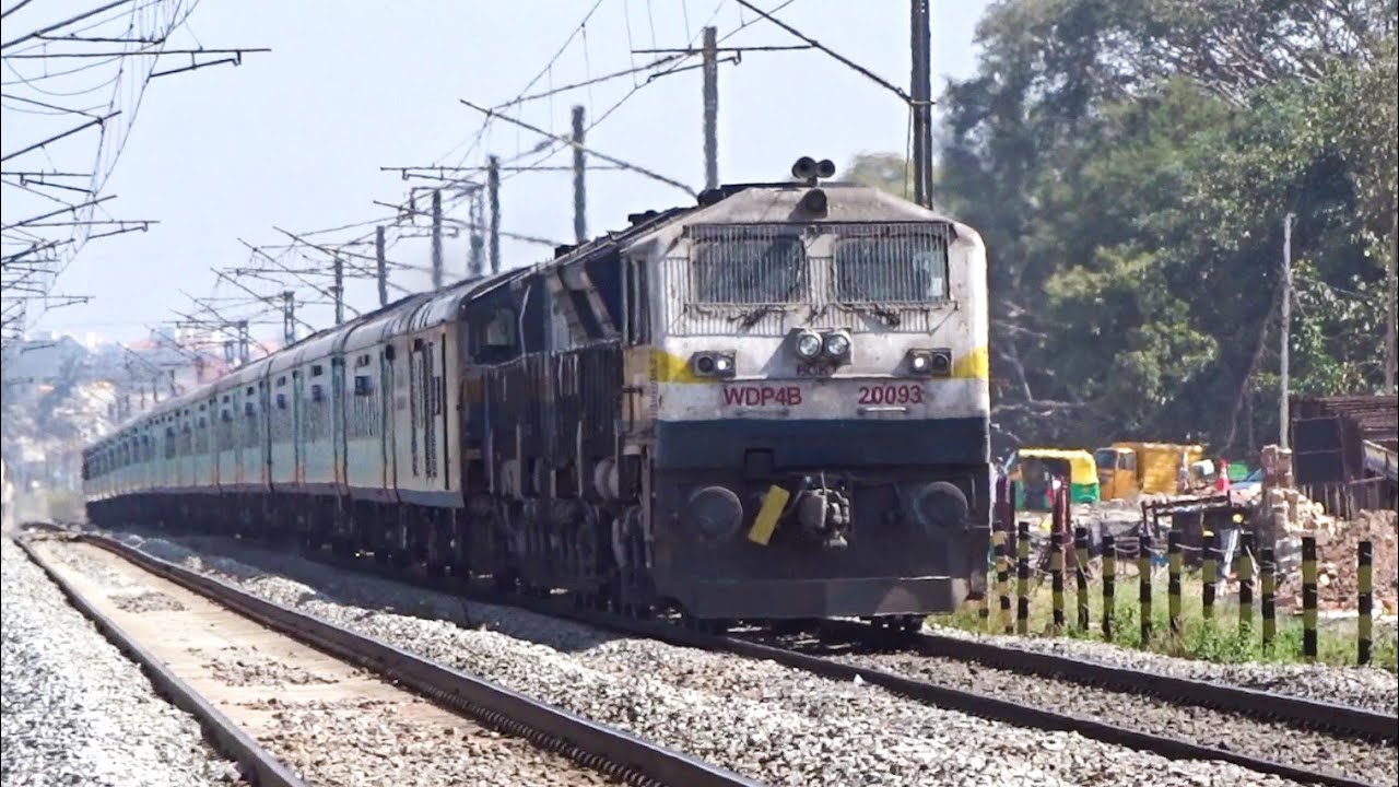 7 in 1 | Diesel trains at Chikkabanawara and Soladevanahalli | Indian ...