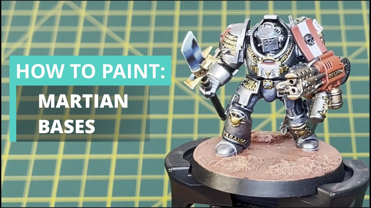 How to Paint: Martian Bases - YouTube
