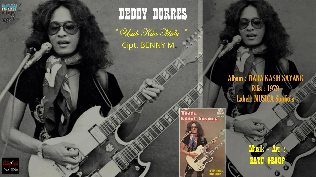 DEDDY DORES - FEAT : BAYU GROUP - " USAH KAU MALU " 1979 - BEST ...