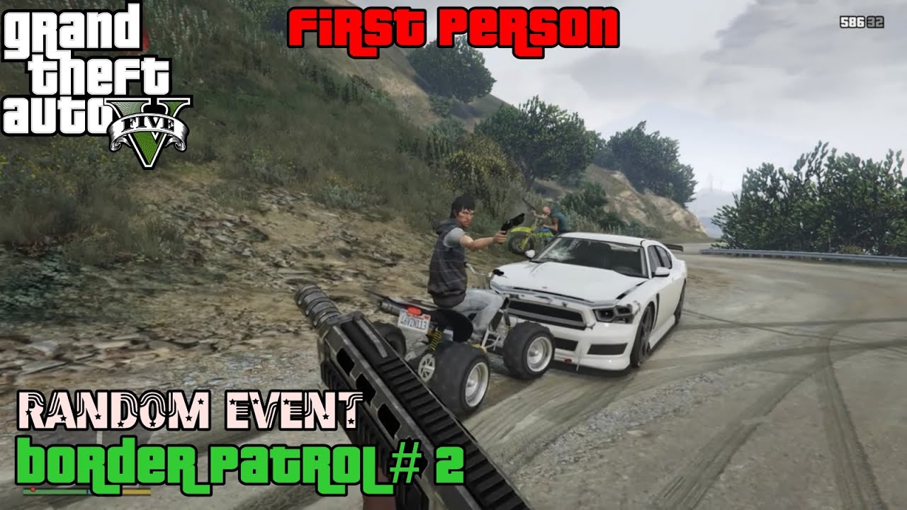 GTA 5 ★ Random Event # 32 ★ Border Patrol # 2 [Location Guide] - YouTube