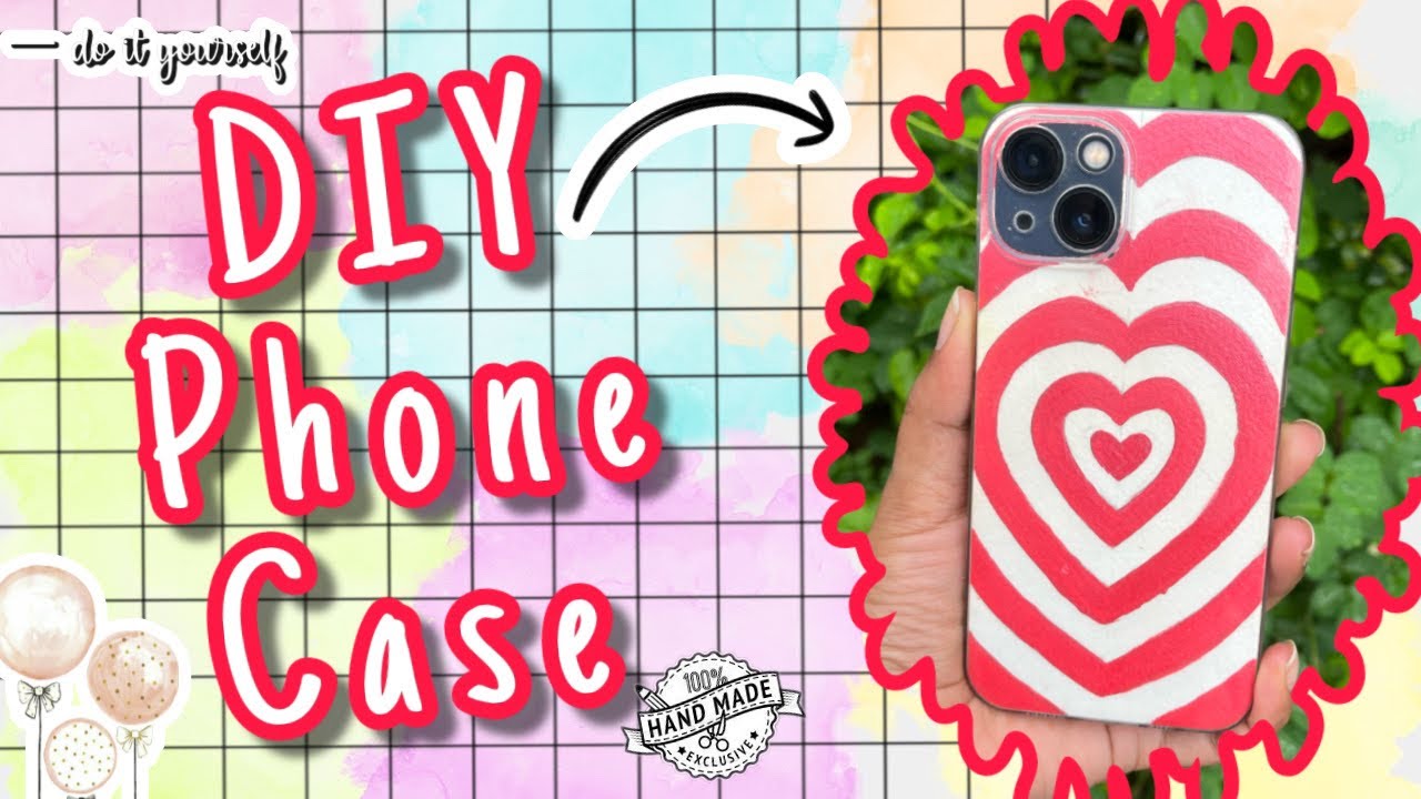 DIY Easy Phone Case 🫶🏼 | Phone Cover | Phone Case 💛 - YouTube