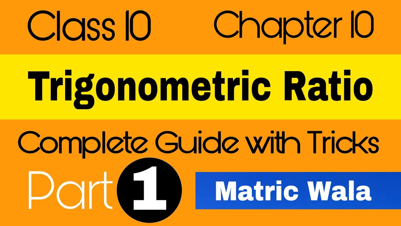 Trigonometric Ratio | how to remember trigonometric ratios class 10 | T ...