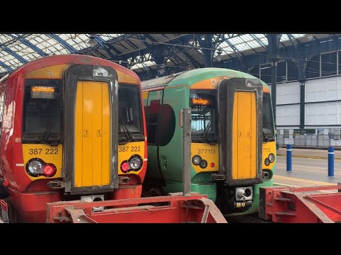 *Late 150 sub special* Journey On Class 387 Gatwick Express | London ...