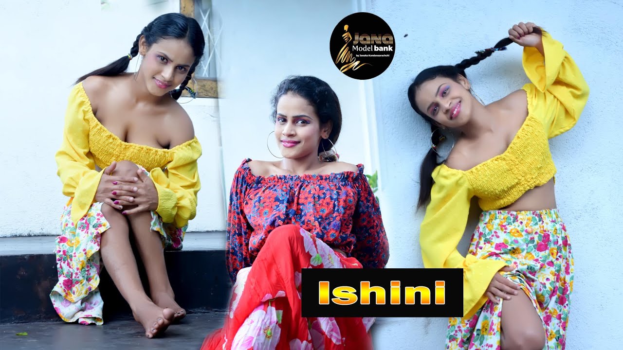 Ishini perera/ Model Film / Jana Model Bank - YouTube