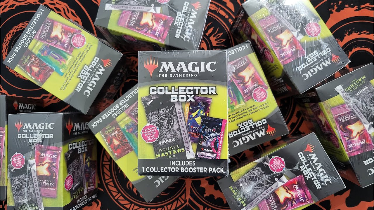 Unboxing Collector Booster Mystery Boxes - YouTube