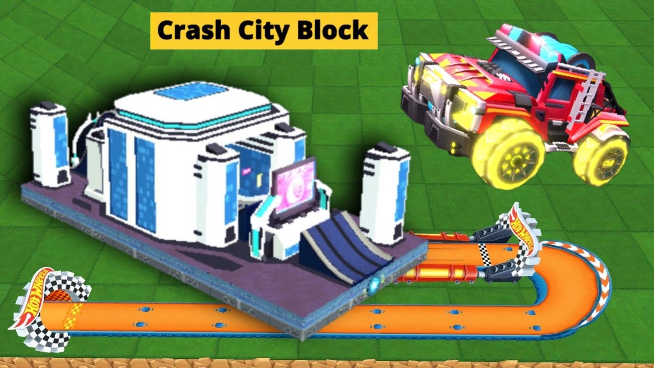 RACECRAFT BUILD AND RACE : RUMBLE CAR HOT RACE IN CRASH CITY BLOCK ...