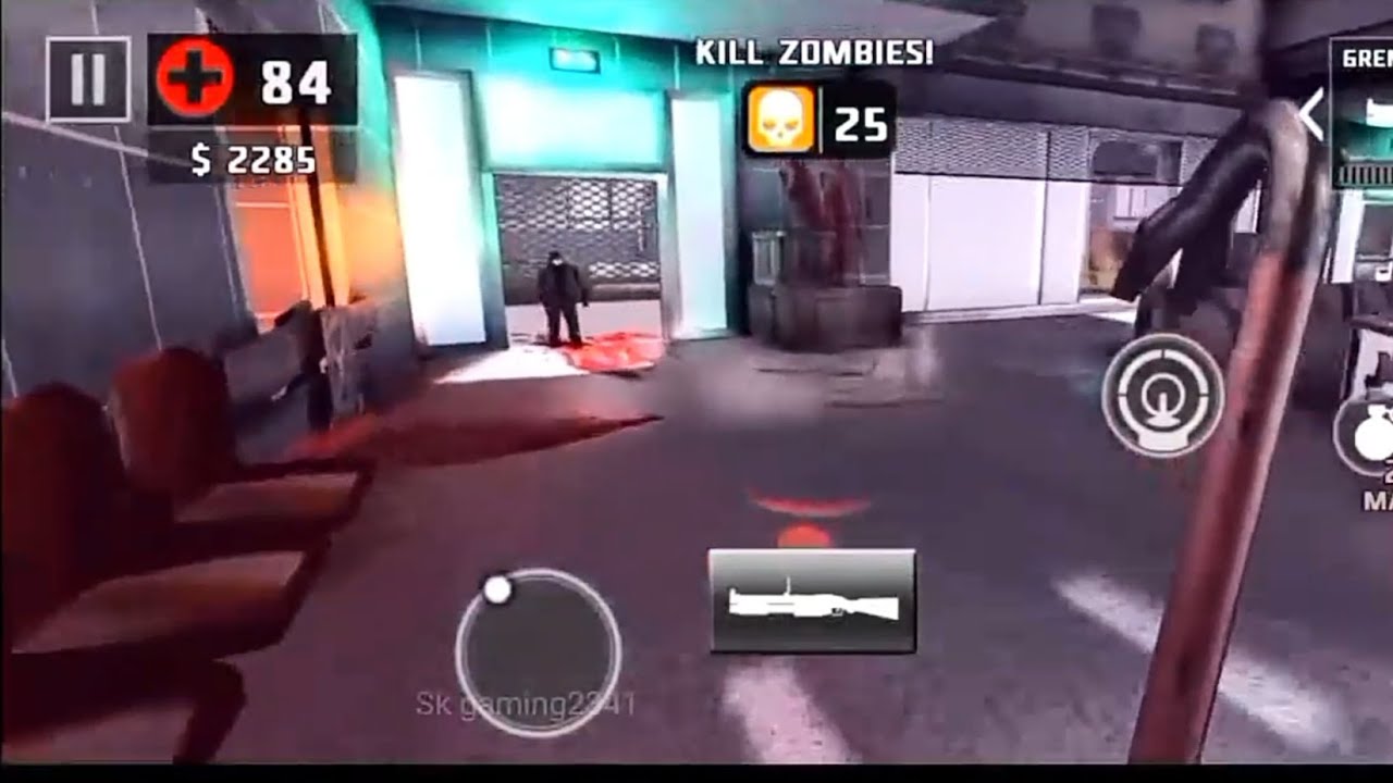 Crowbar vs zombies gameplay || dead trigger 2 - YouTube