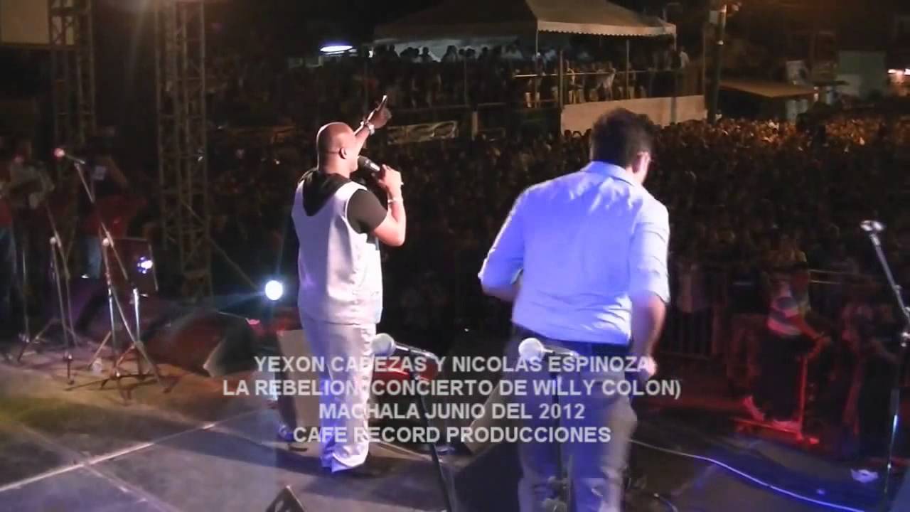 Yexon Cabeza En Concierto - YouTube