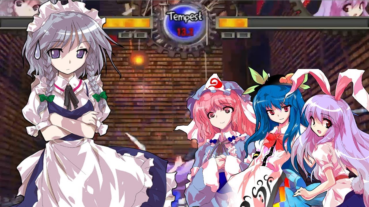 Oxydol (Sakuya) | different scary jp player | Touhou Hisoutensoku - YouTube