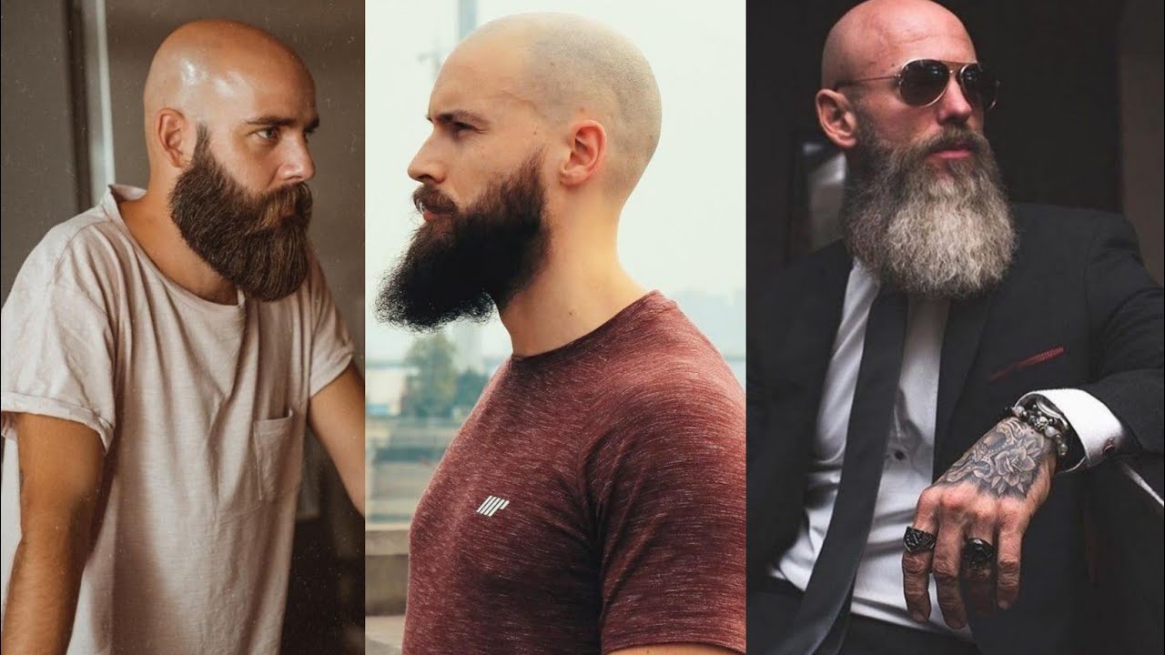 Top 20 Style In Bald Men's Beard Style | How To Bald Men's Beard Style ...